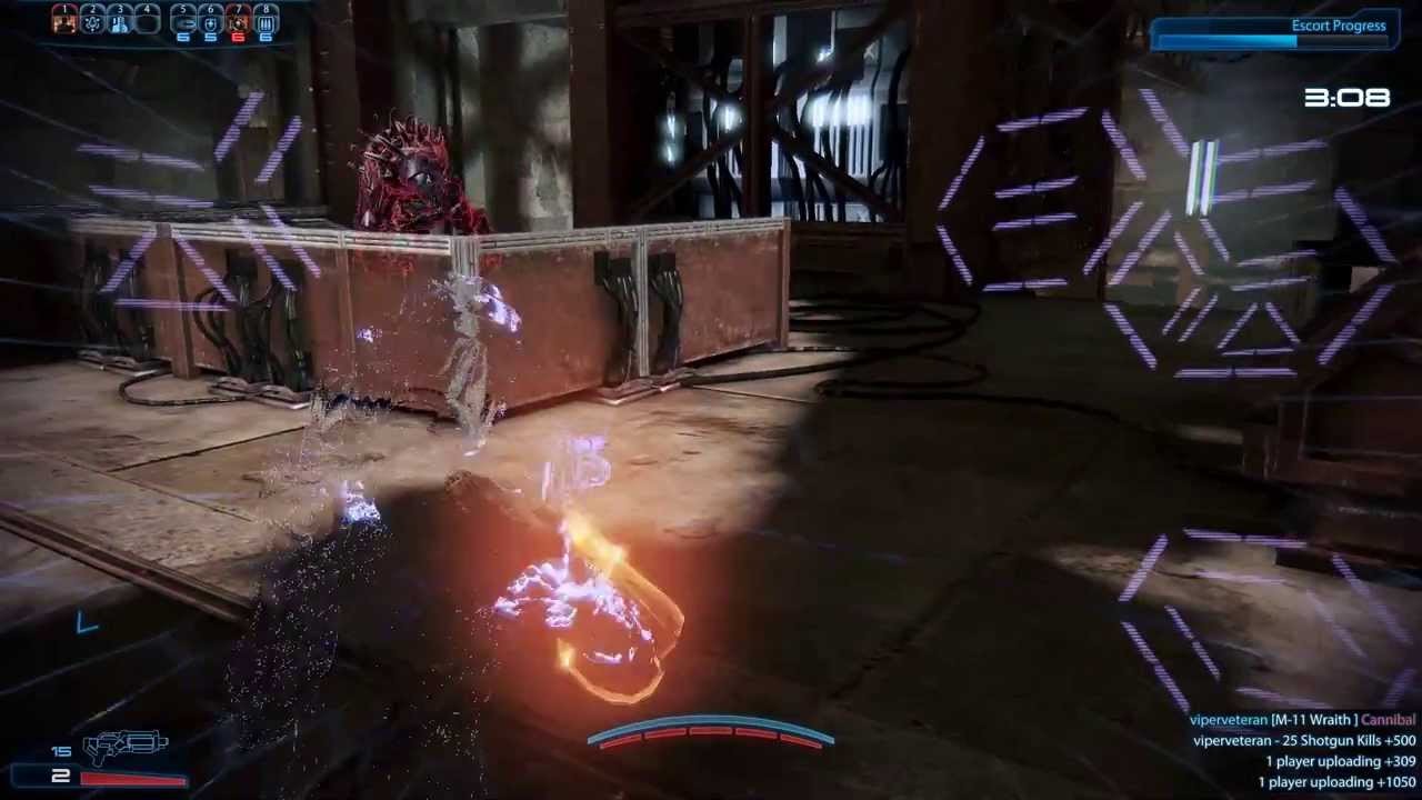 ME3 Asari Huntress Gold Solo Reapers Giant 1080p - YouTube