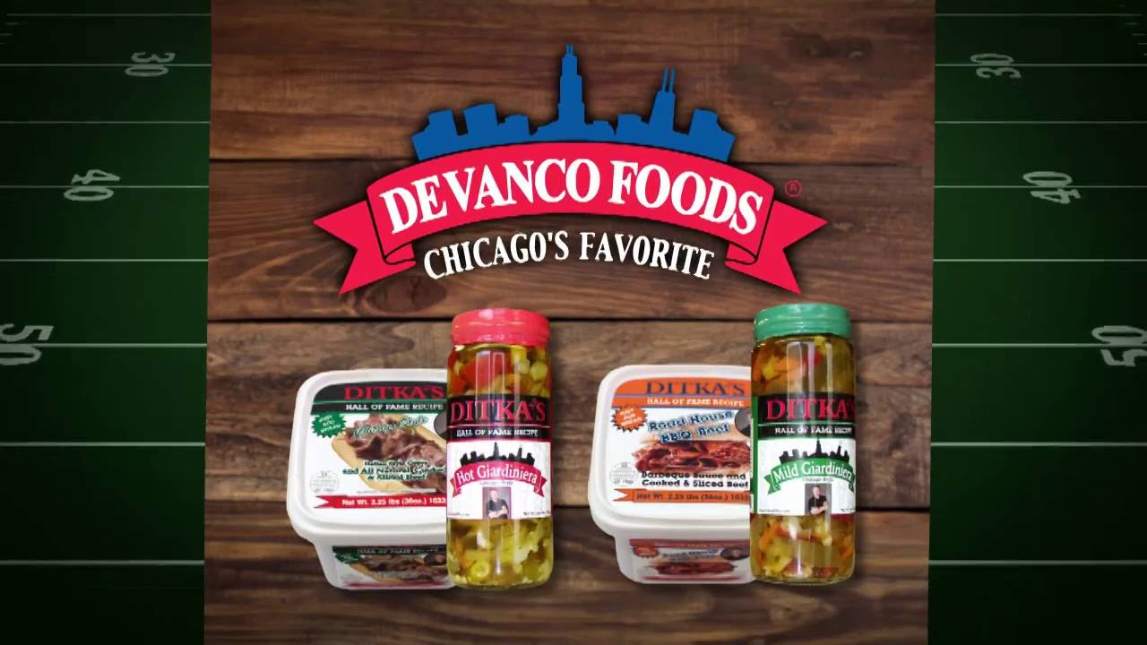 Mike Ditka's Italian Beef & Gravy, Road House BBQ Beef & Giardiniera ...