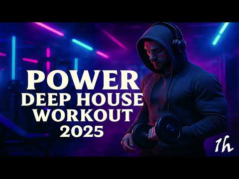Power Deep House Workout 2025 60min Fitness Mix, Gym Motivation, Cardio Vibes