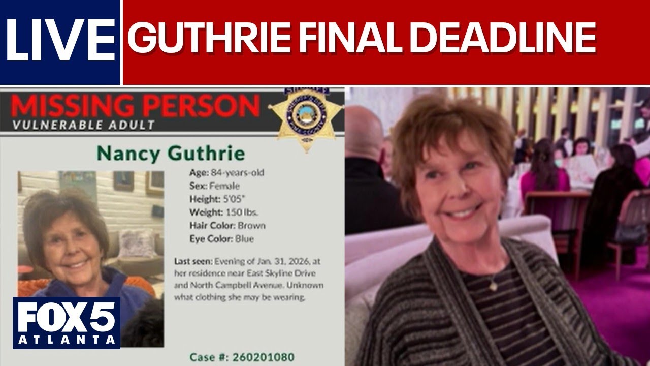 LIVE | Nancy Guthrie ransom deadline, Colin Gray trial begins & King's ...