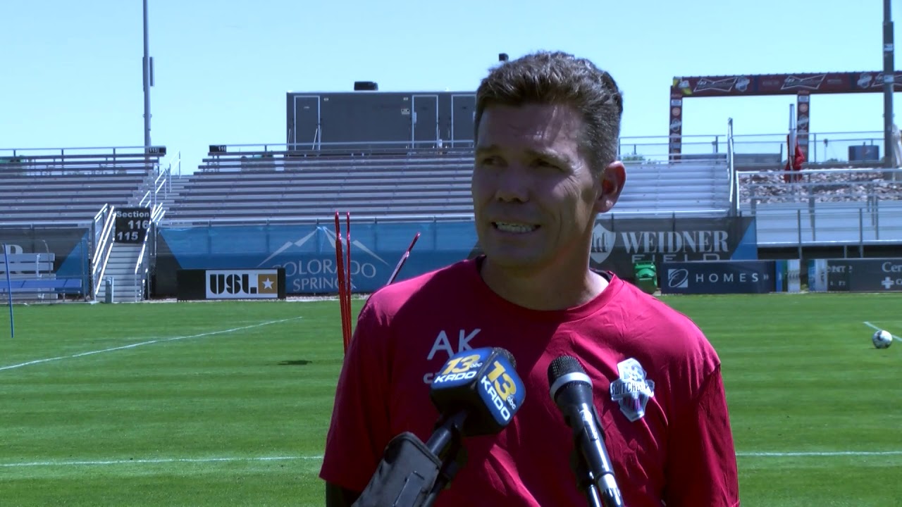 Switchbacks Head Coach Alan Koch Interview July 10th - YouTube