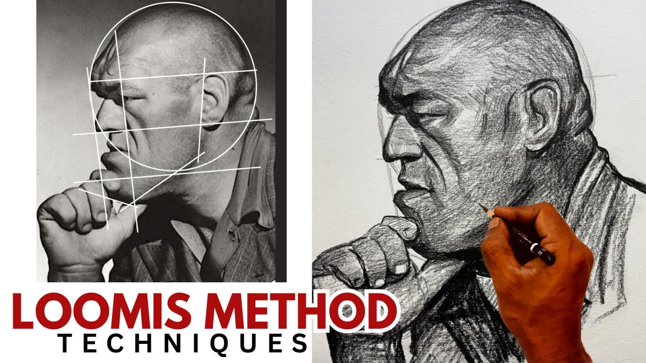 Loomis Method Made Simple: Side View Head Drawing in Minutes! 🖌️ Easy ...