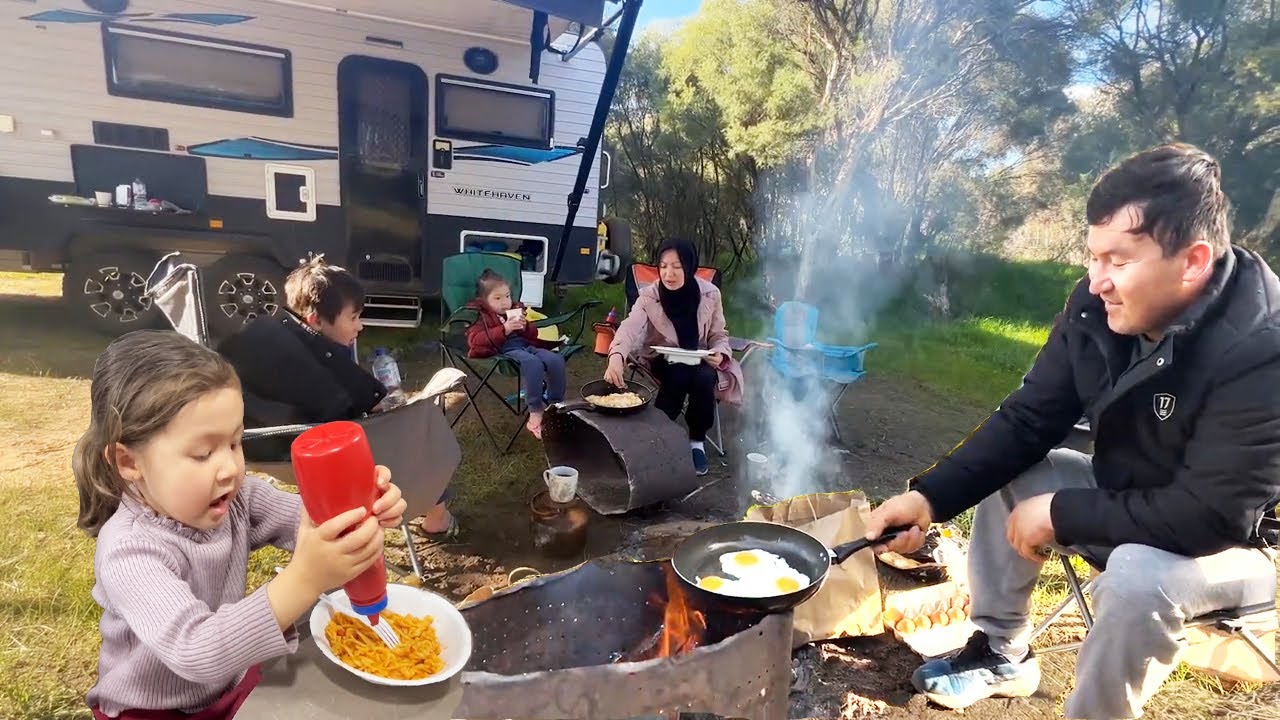 Caravanning Vlog With Family at Caravan Park, Perth Australia | Part 1 ...