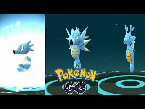 Evolución de Seadra a Kingdra Pokémon GO - YouTube