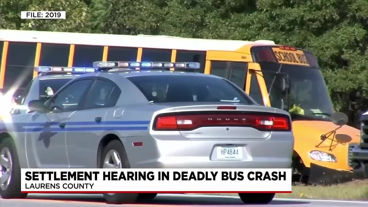 Settlement hearing to take place in deadly Laurens County bus crash ...