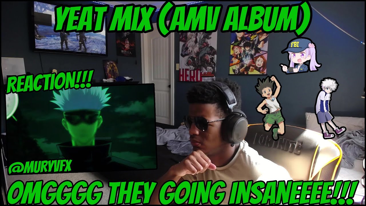 Yeat Mix (AMV ALBUM) - AMV Reaction!!! - YouTube