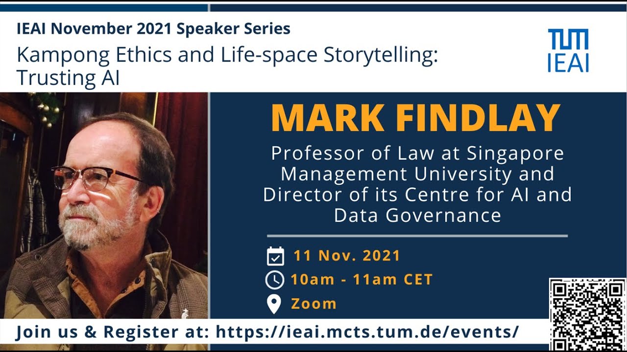 Speaker Series November 2021 Mark Findlay - YouTube