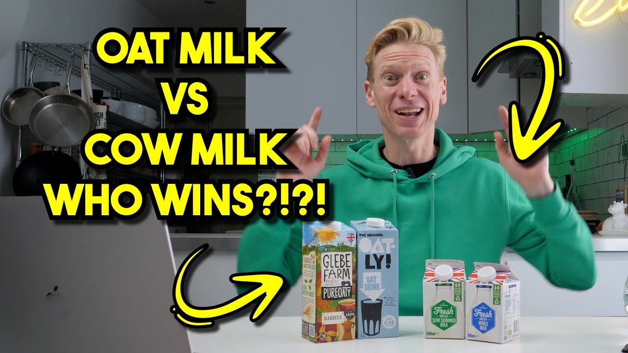 Cow 🐮 milk vs Oat 🌱 milk: WHICH ONE WINS?!?! - YouTube