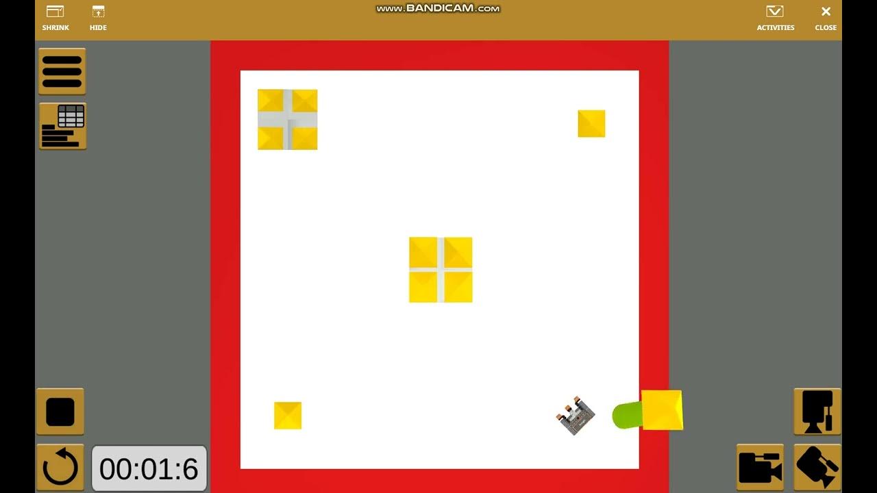 Vexcode VR,castle crasher 7.9 sec - YouTube
