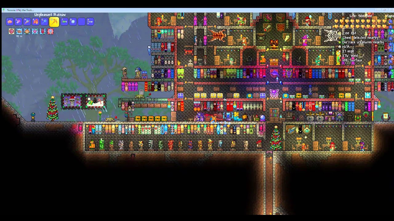 Terraria PULSE BOW & SHROOMNITE ARMOR - YouTube