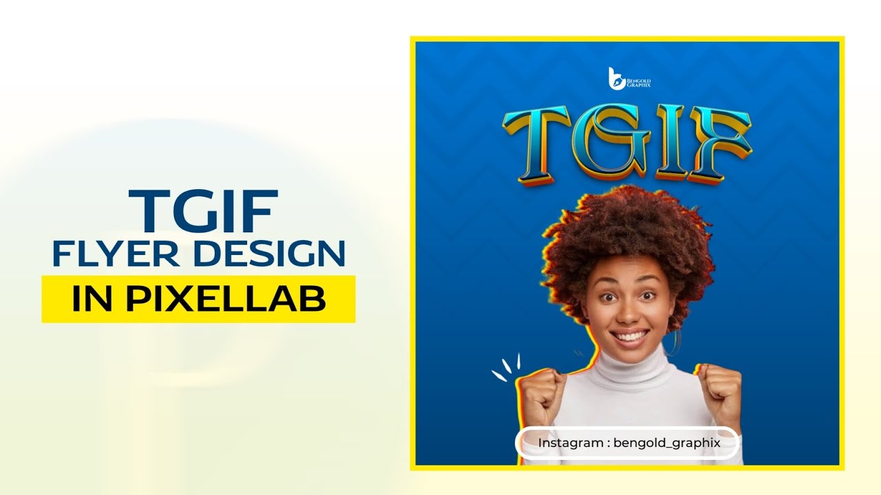 TGIF Flyer Design in Pixellab(smartphone) #graphicdesign #tgif # ...