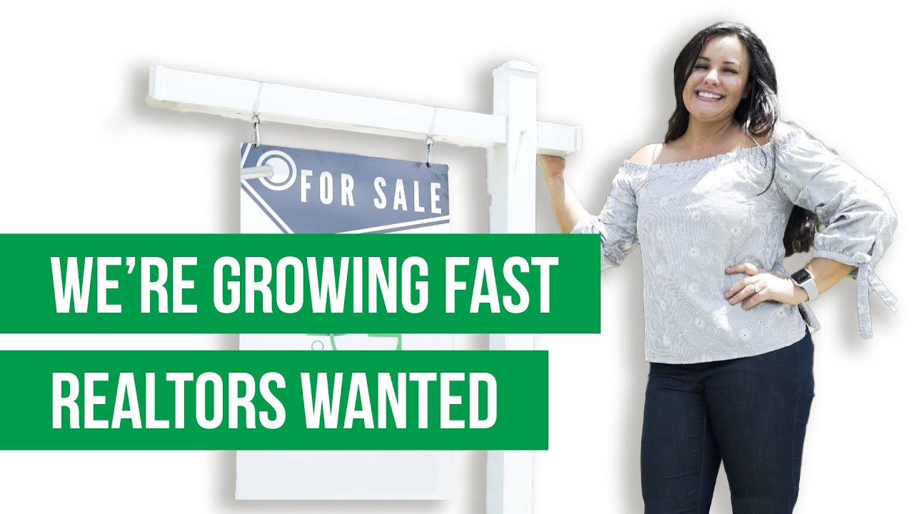 We're Growing Fast, Realtors Wanted! - YouTube