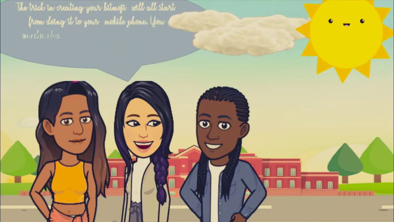 Creating a Bitmoji Tutorial - YouTube