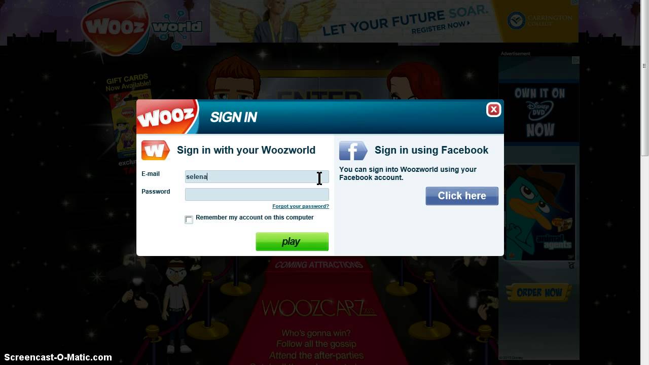 new woozworld login/new woozworld - YouTube