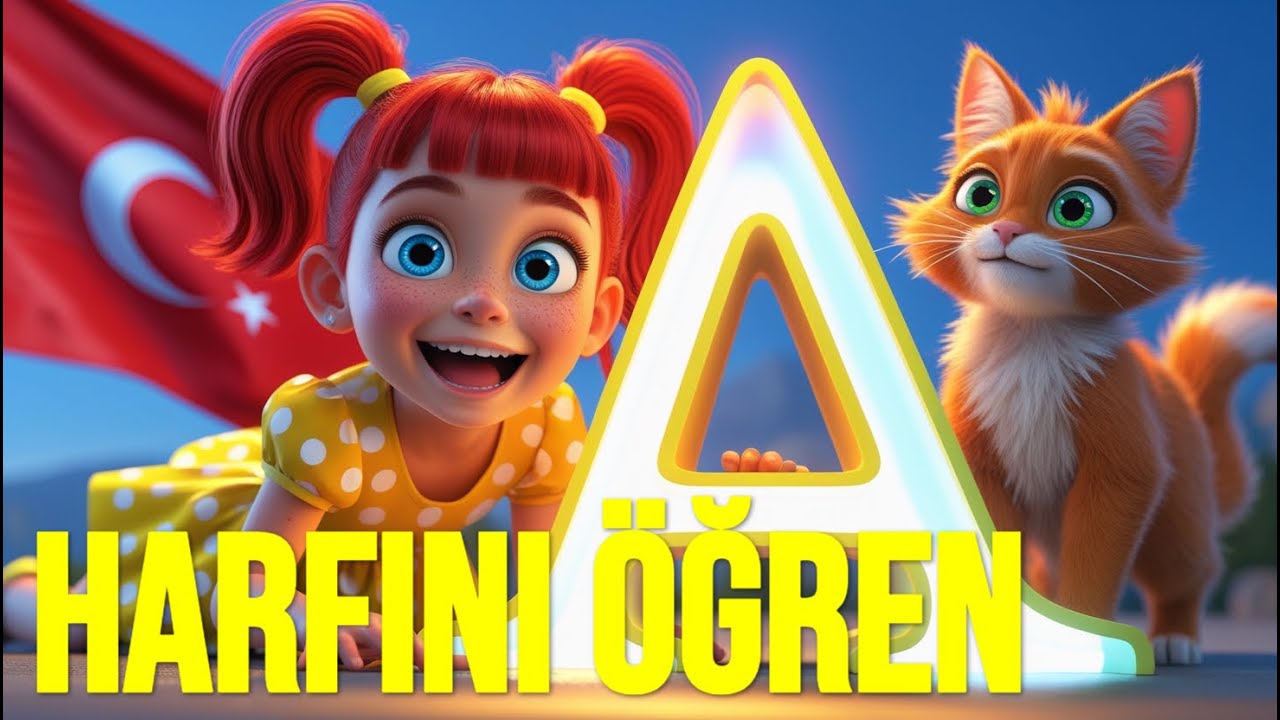 Ruby ve Red ile A Harfini ÖĞREN! Çocuklar için Eğlenceli Animasyon ...
