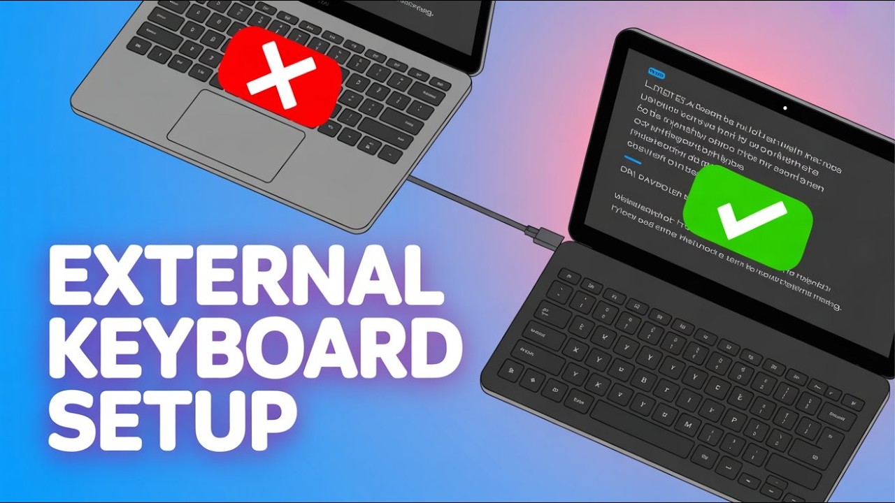 How To Use External Keyboard in Laptop - YouTube