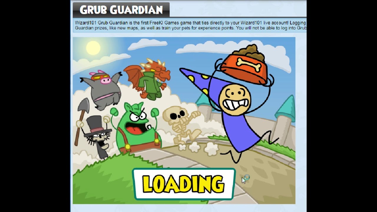 How to Play Grub Guardian to Help Your Wizard! Wysteria Map! - YouTube