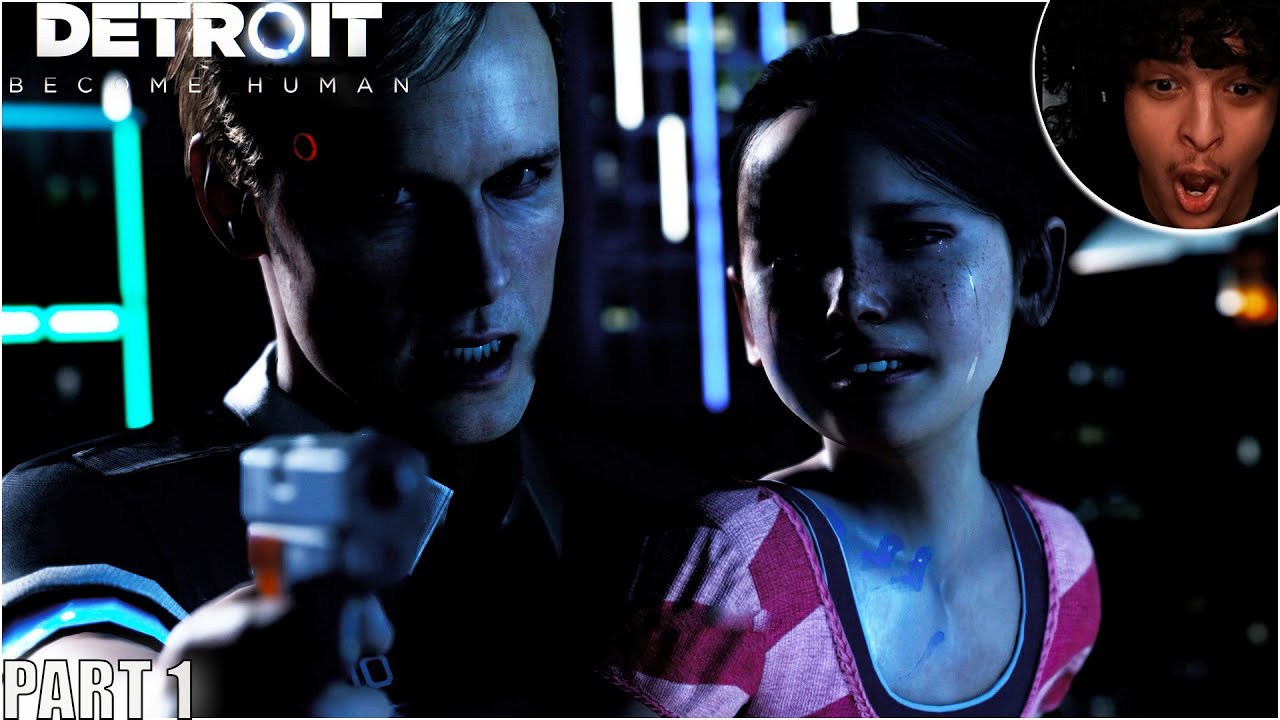 THESE ROBOTS FR TAKING OVERR!! - (Detroit Become Human - Part 1) - YouTube