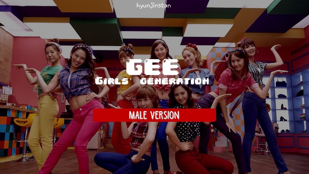 GEE (Girls' Generation) Male Version - YouTube