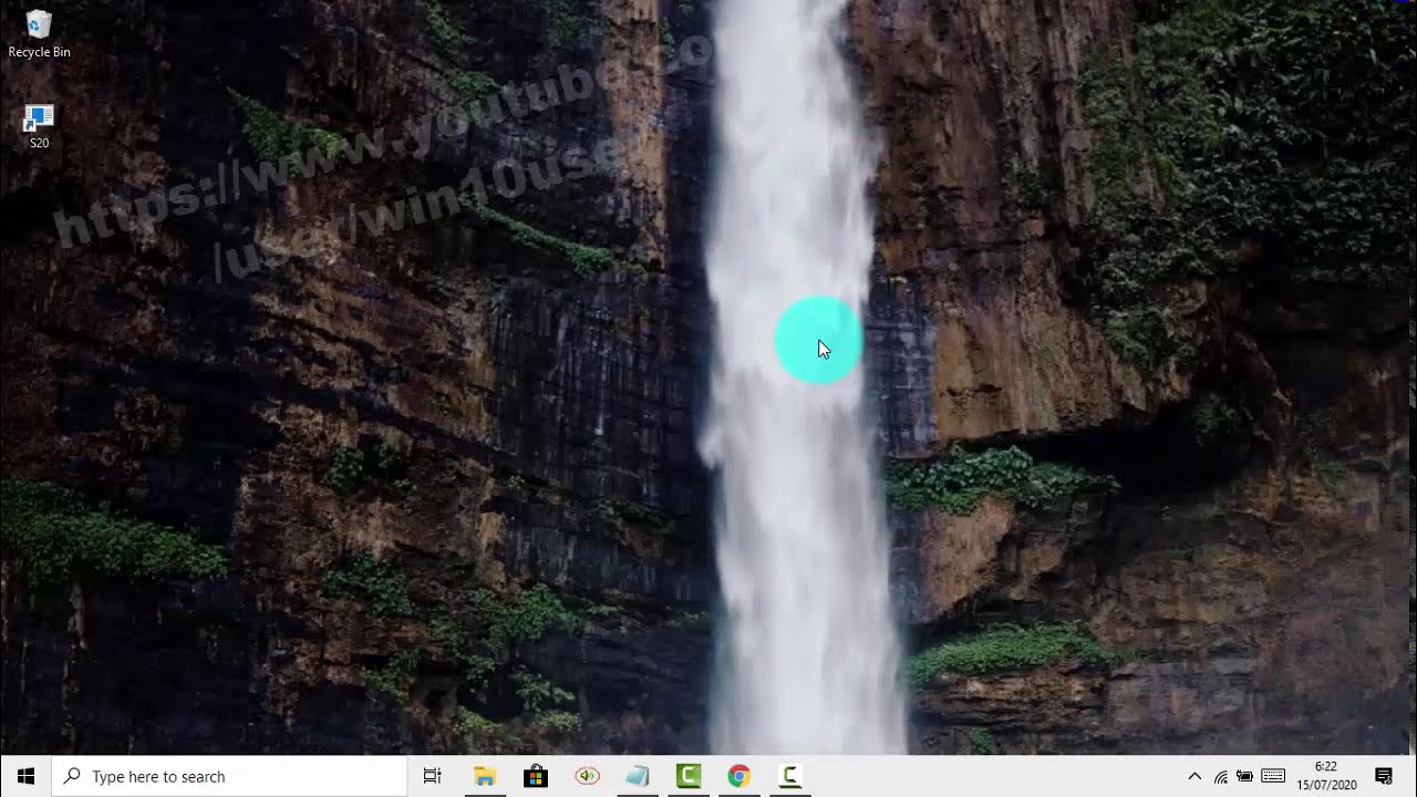 Windows 10 Home : How to set lock screen background as Slideshow - YouTube