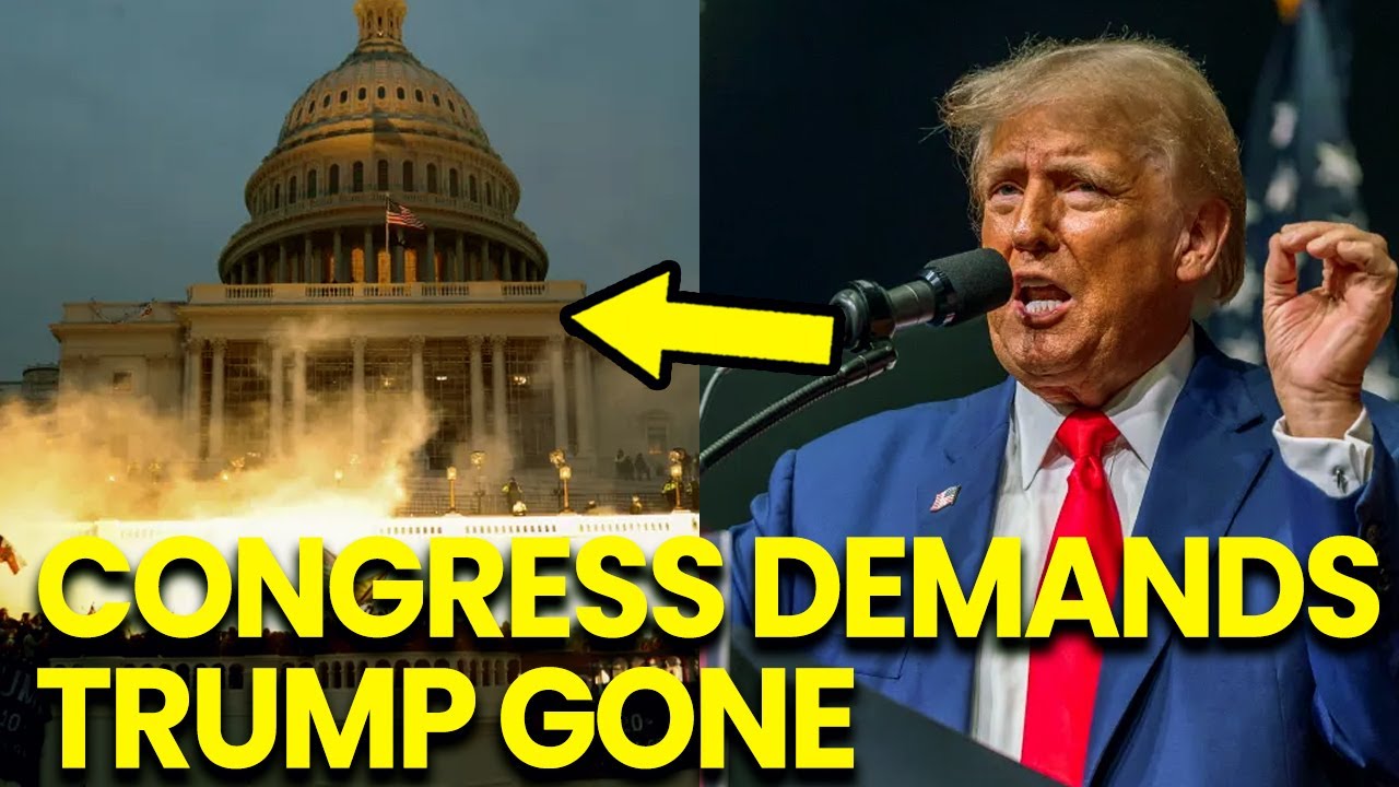 Capitol Hill ERUPTS as Congress DEMANDS Trump REMOVAL - YouTube