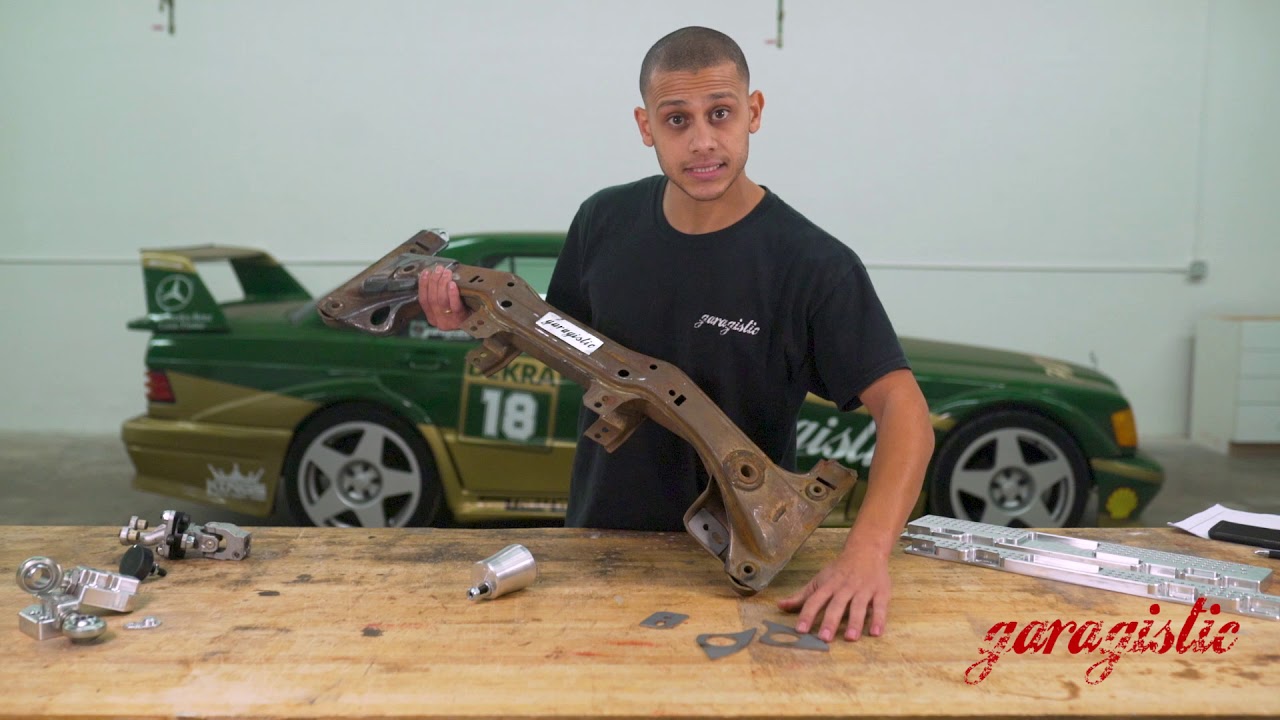 E30 Front Subframe Reinforcement: Overview - YouTube