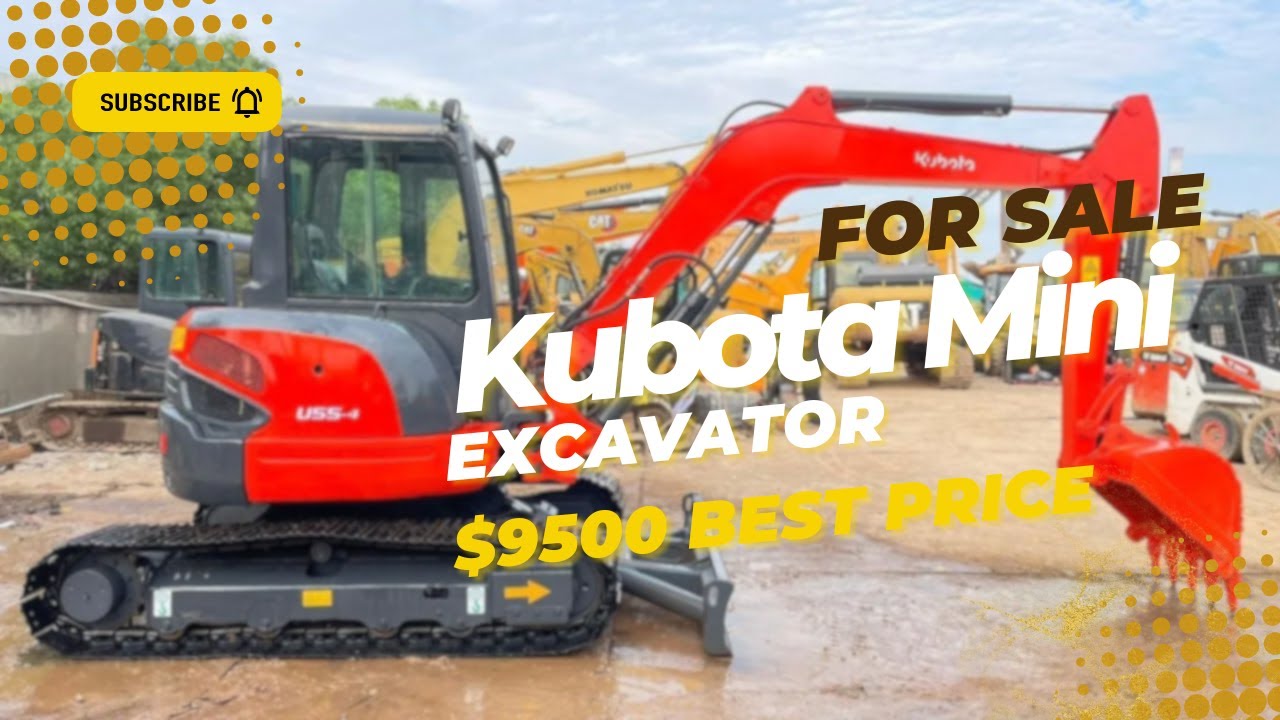 Jual Kubota Mini Excavator Bekas Harga USD 9500 Ongkir 120 Juta China ...