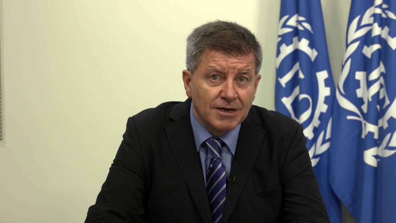 ILO Director-General Guy Ryder welcomes participants of the 1st ILO ...