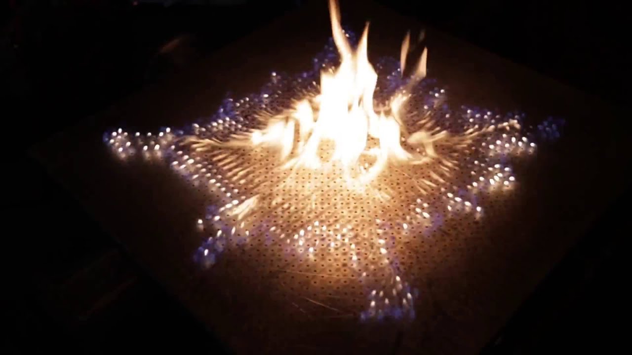 Pyro Board 2D Rubens' Tube! Full HD - YouTube