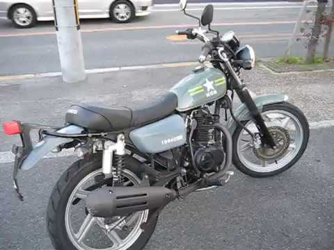 ★KYMCO キムコ KCR125 ミリタリー 始動走行チェック動画 ★ - YouTube
