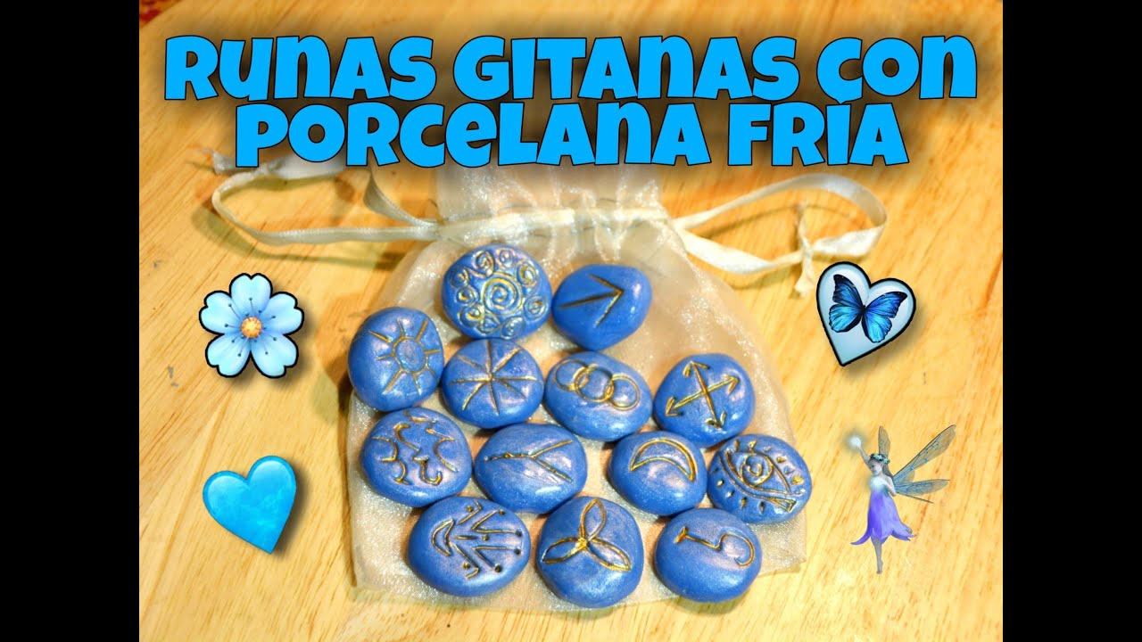 hermosas runas gitanas de porcelana fria,beautiful cold porcelain gypsy ...