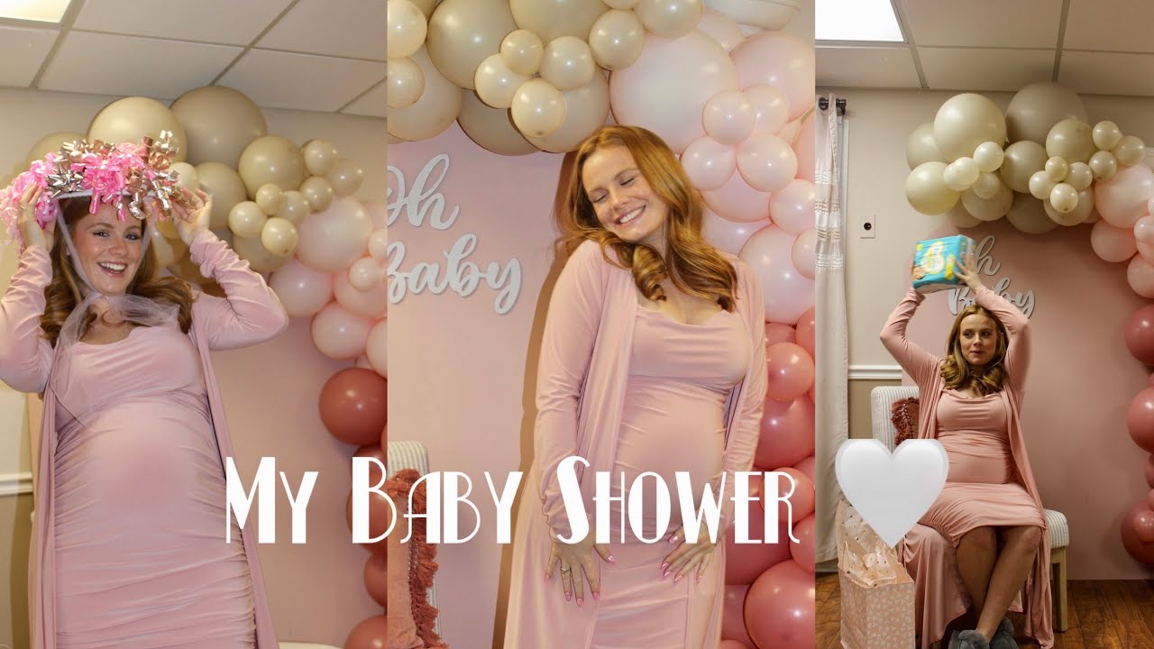 My Baby Shower 🤍 - YouTube