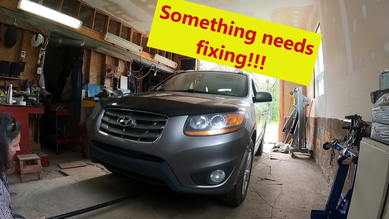 Fixing the Hyundai Santa Fe 2011 Part 1 - YouTube