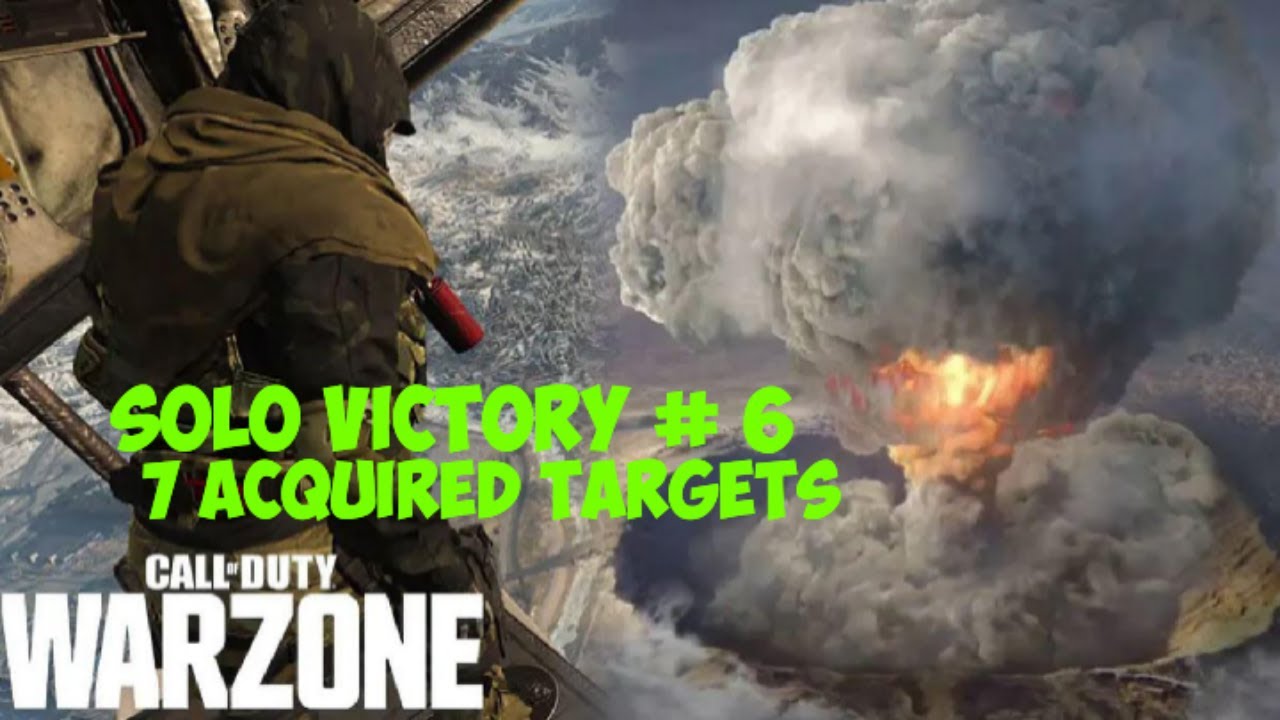 Call of Duty Warzone 2.0 Solo Victory # 6 7 Acquired Targets - YouTube