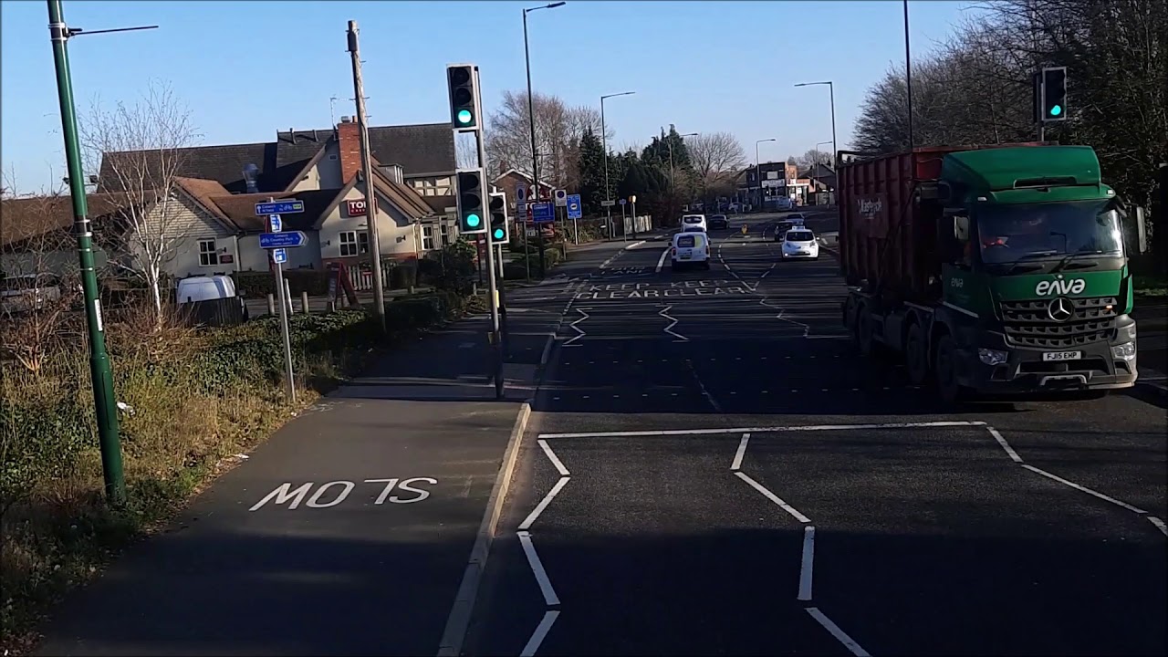 (60 FPS) Full Route Visual of NCT Red Line 44 to Gedling Via ...