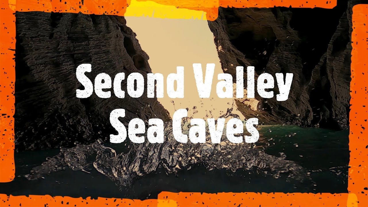 Kayaking Second Valley Sea Caves 7.1.2023 - YouTube