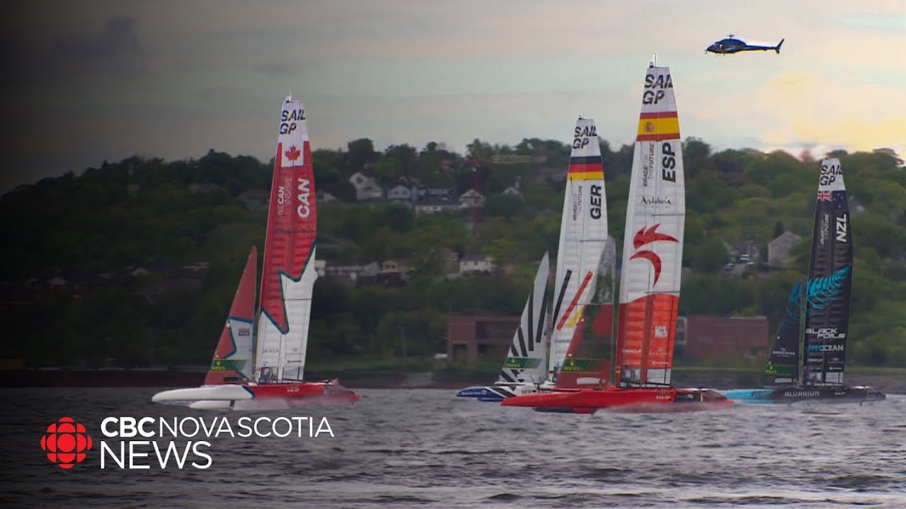Highlights of SailGP's 2024 race weekend in Halifax - YouTube