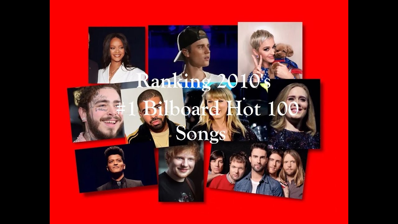 Ranking 2010's #1 Billboard Hot 100 Songs (Tier List) - YouTube