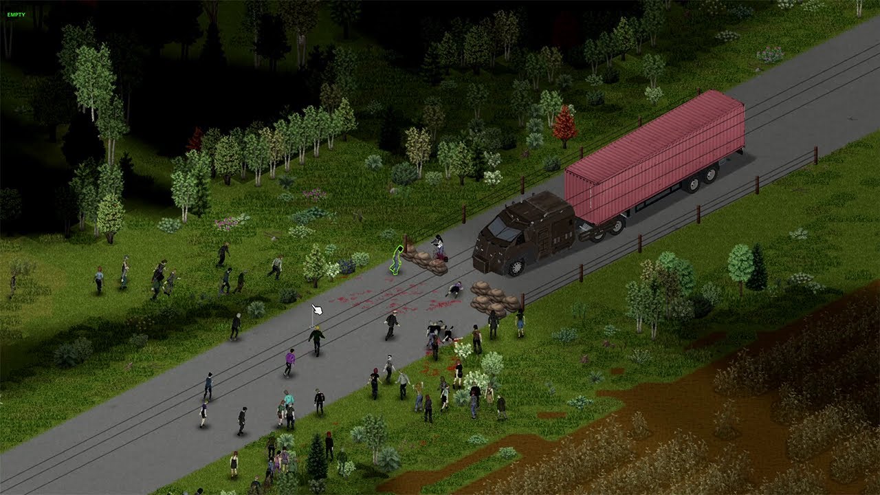 Building a Mobile Fortress in Project Zomboid - YouTube