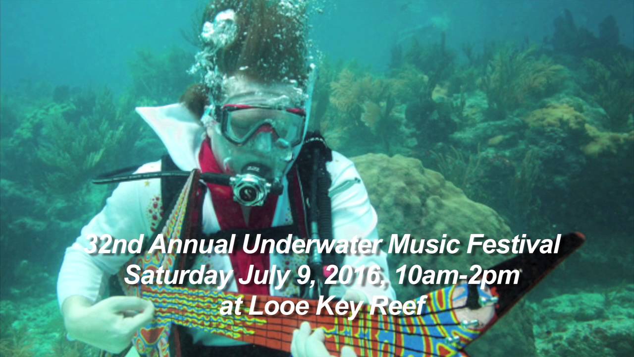 30 second Promo for the 32nd Annual Underwater Music Fest at Looe Key ...