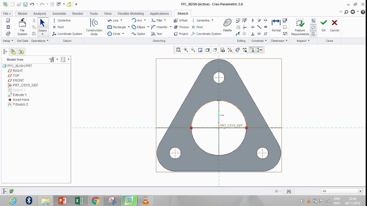 Flexible Fabric Coupling on creo part 5 - YouTube