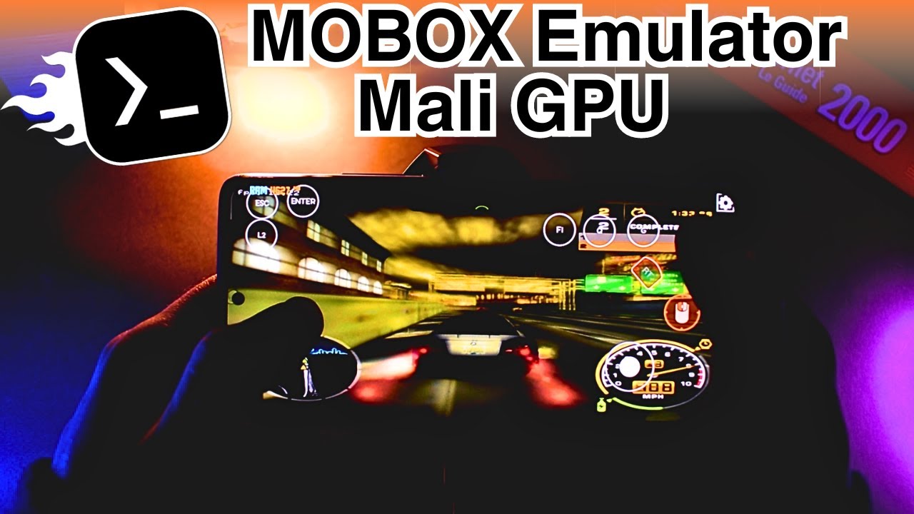 Mobox PC Emulator Android - NFS MW Mali GPU Settings/Gameplay (Mediatek/Exynos) - YouTube