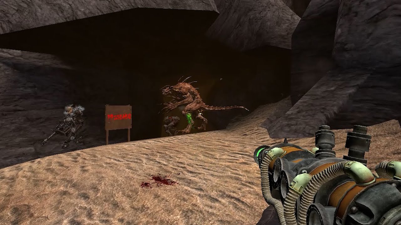 Deathclaw Boss Fight in Fallout New Vegas Online - YouTube