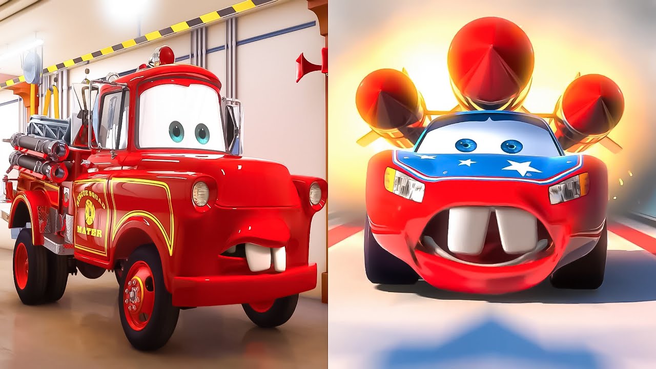 Rescue Squad Mater | Pixar's Cars Toon - Mater’s Tall Tales | Coffin ...