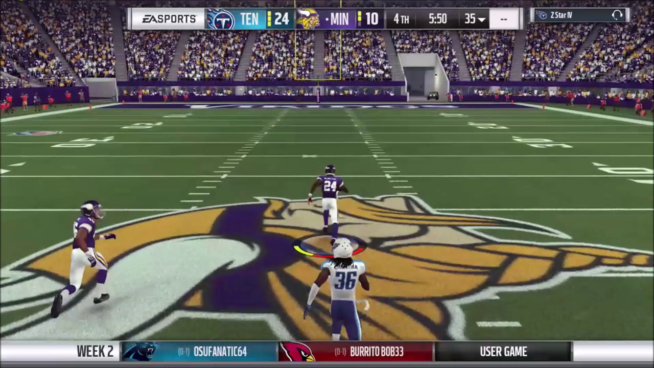 [Week 2] FS Aaron McMichael Takes A Kickoff Untouched For A TD - YouTube