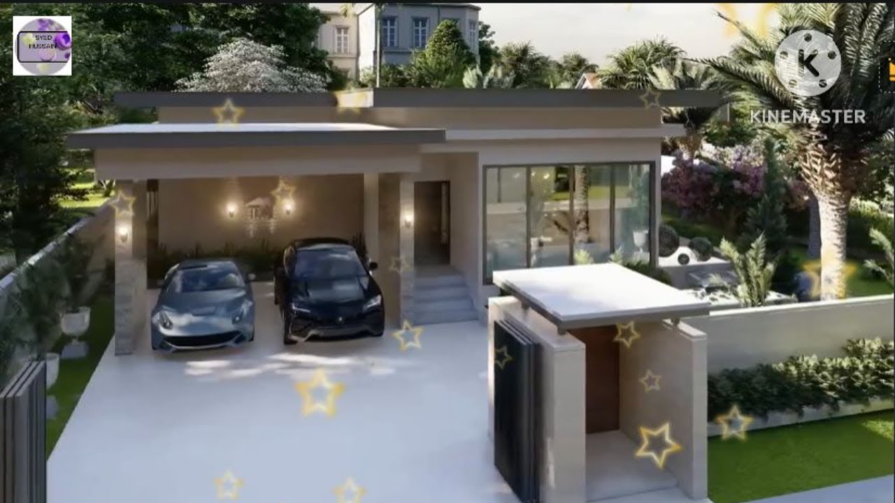 Luxury villa design |two car parking| #youtube #architecture # ...