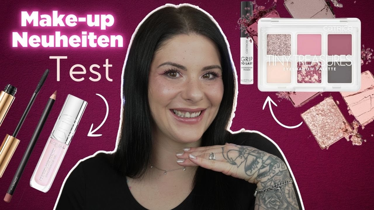 Berry Look💄 Make-up NEUHEITEN im Test | Drogerie - YouTube