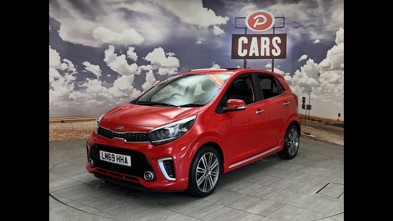 2019 Kia Picanto 1.0 T-GDi GT-Line S Euro 6 5dr LM69HHA in Red at ...