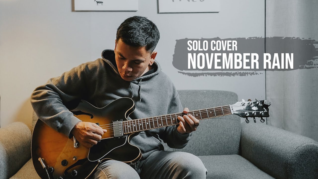 November Rain Solo Cover (Backing Track for free download) - YouTube