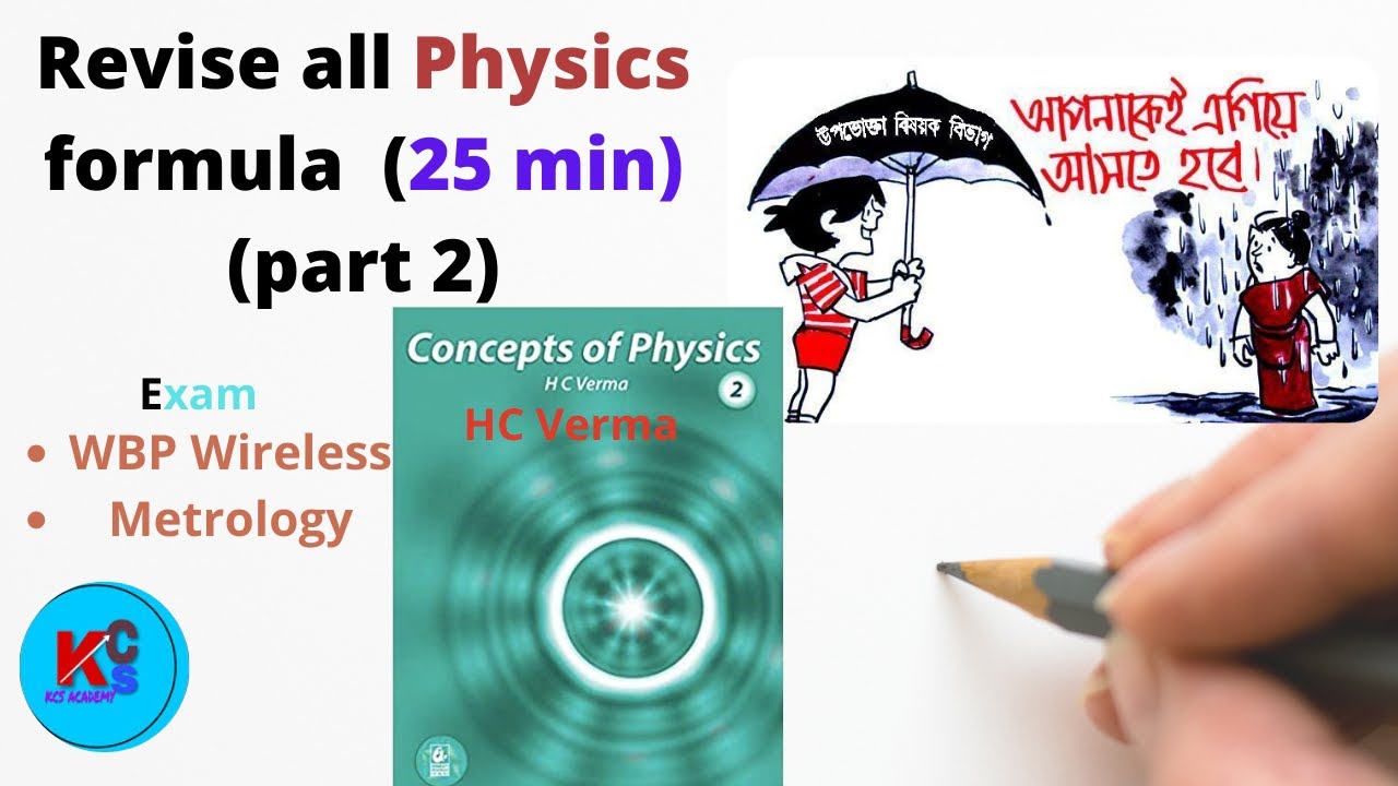 Revise all Physics formula (part 2) HC Verma - YouTube